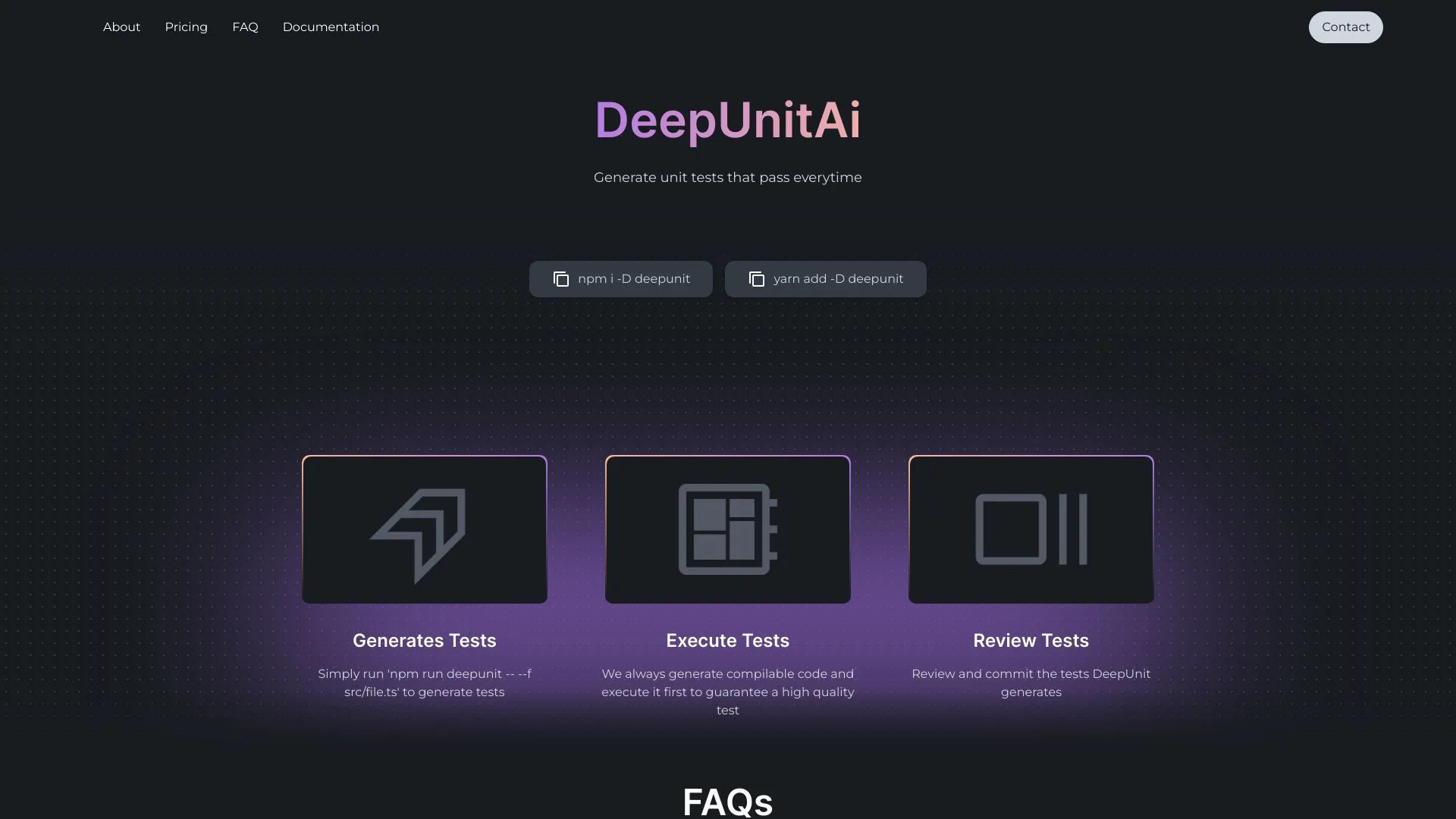 DeepUnit: Generación de Pruebas Unitarias Impulsada por IA | Creati.ai