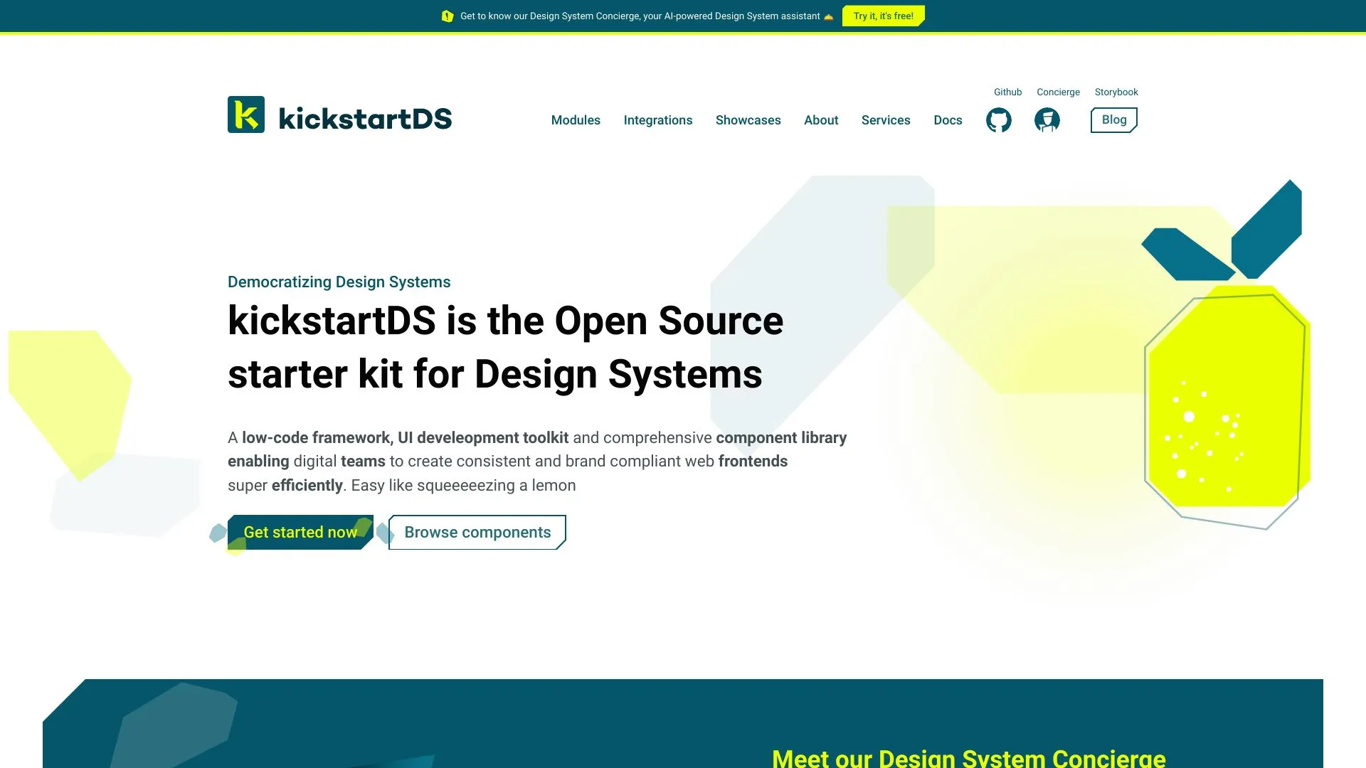 kickstartDS - Low-Code Design System Toolkit | Creati.ai