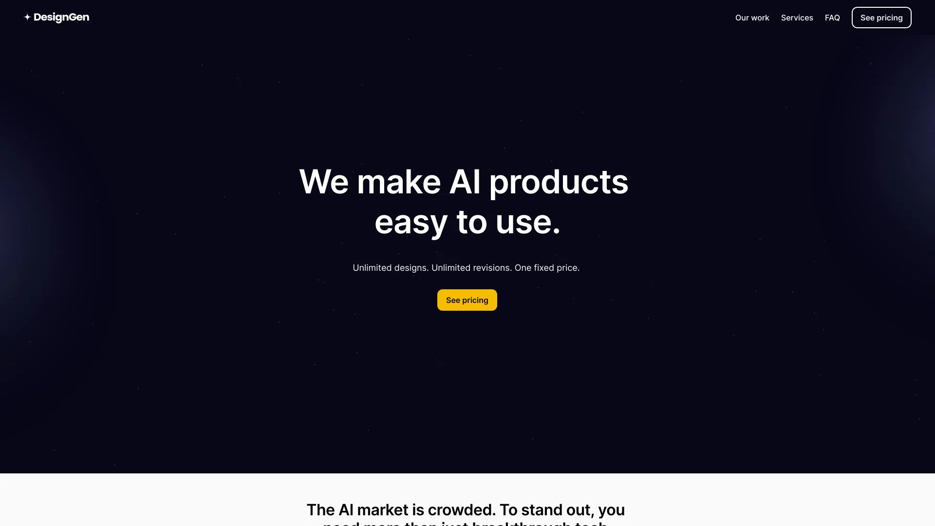 DesignGen - AI-Powered Design Tool for Fast Iteration | Creati.ai