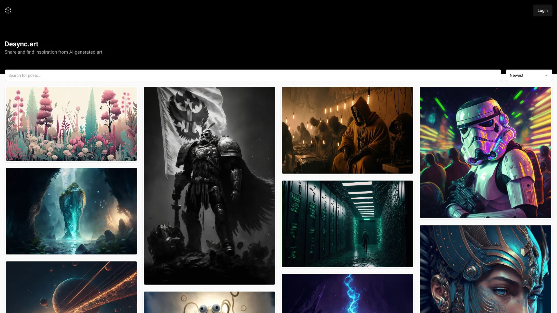 Desync.art - Arte Generado por IA para Creativos | Creati.ai