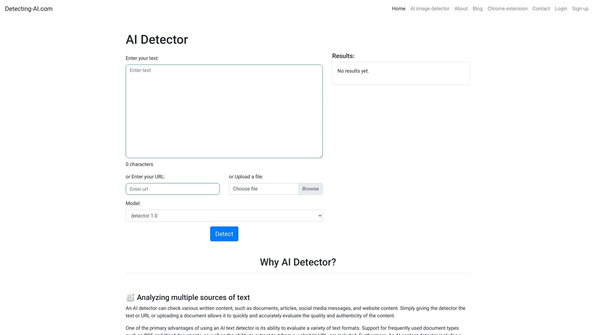 Detecting-AI: Herramienta robusta de detección de contenido de IA ...