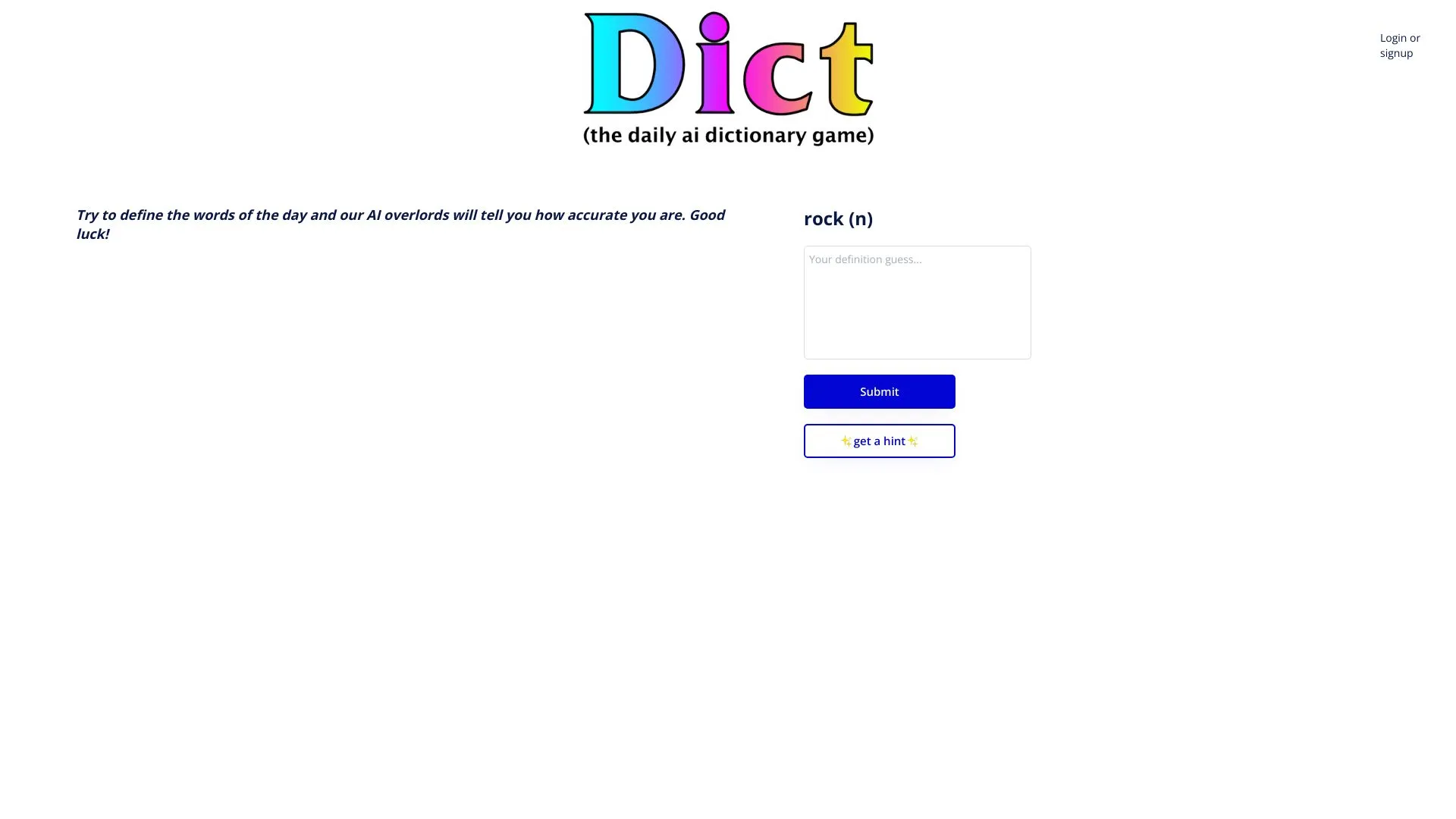 DictGame: Interactive Vocabulary Building with AI Feedback | Creati.ai