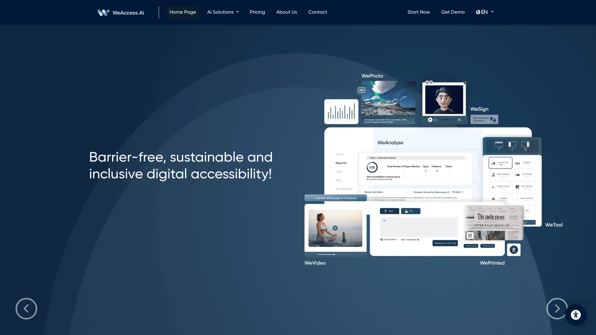 WeAccess: AI-Powered Digital Accessibility Solution | Creati.ai