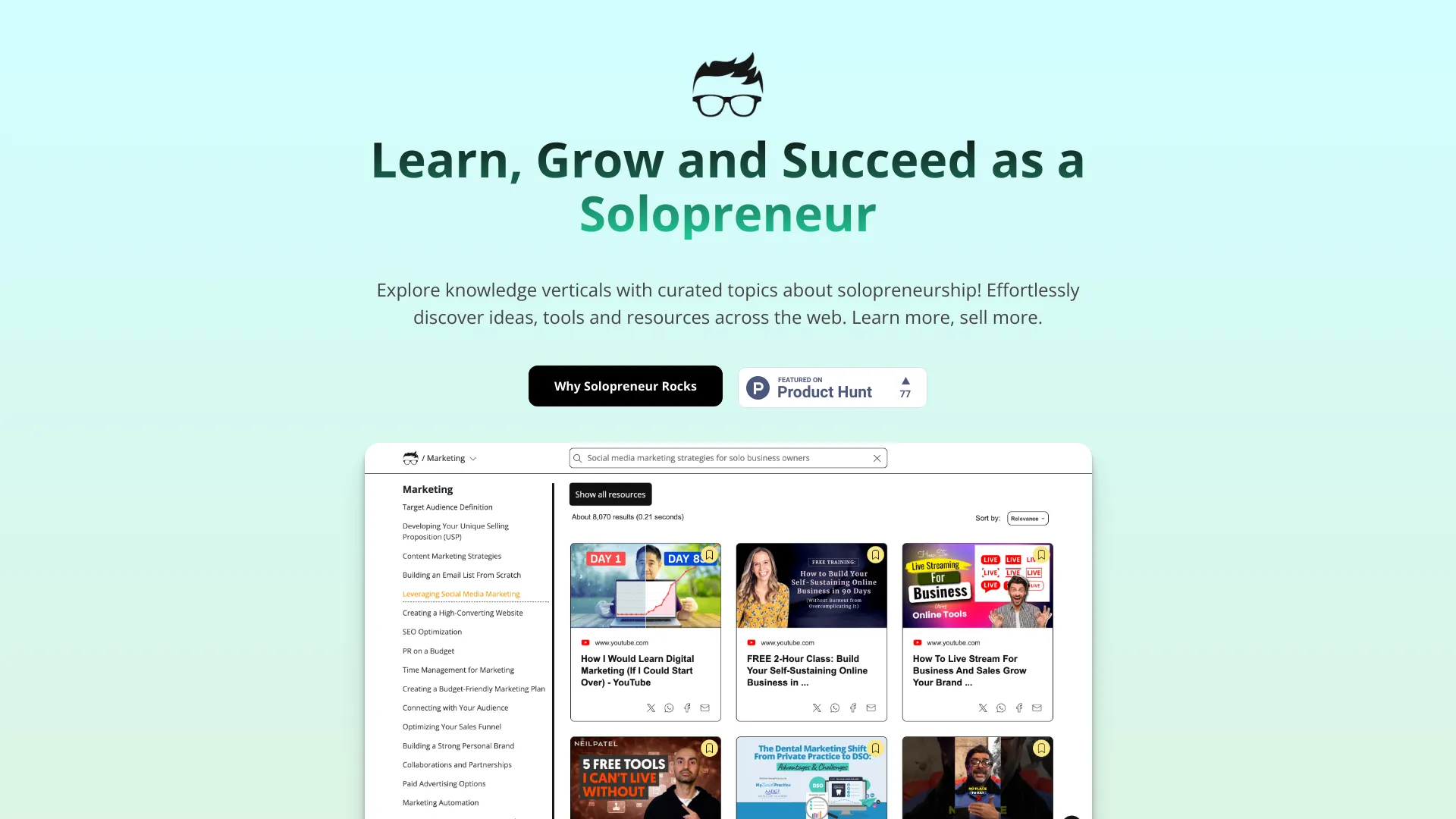 Digital Creators' Hub - A Resource Hub for Solopreneurs | Creati.ai