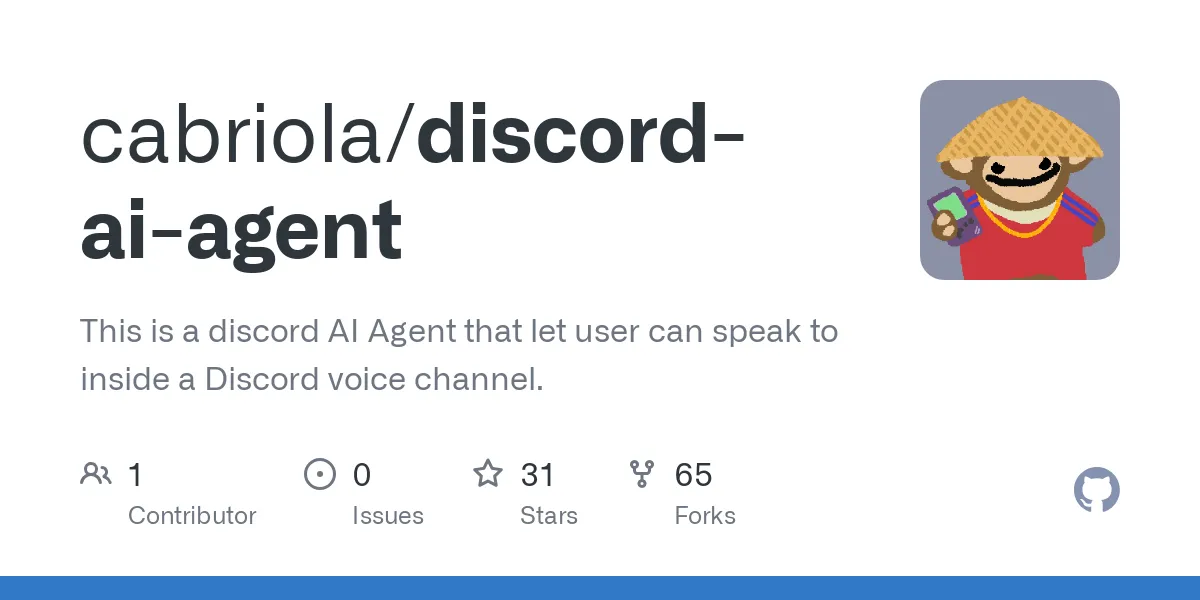 Discord AI Agent : Framework Python Open-Source pour Bots IA | Creati.ai