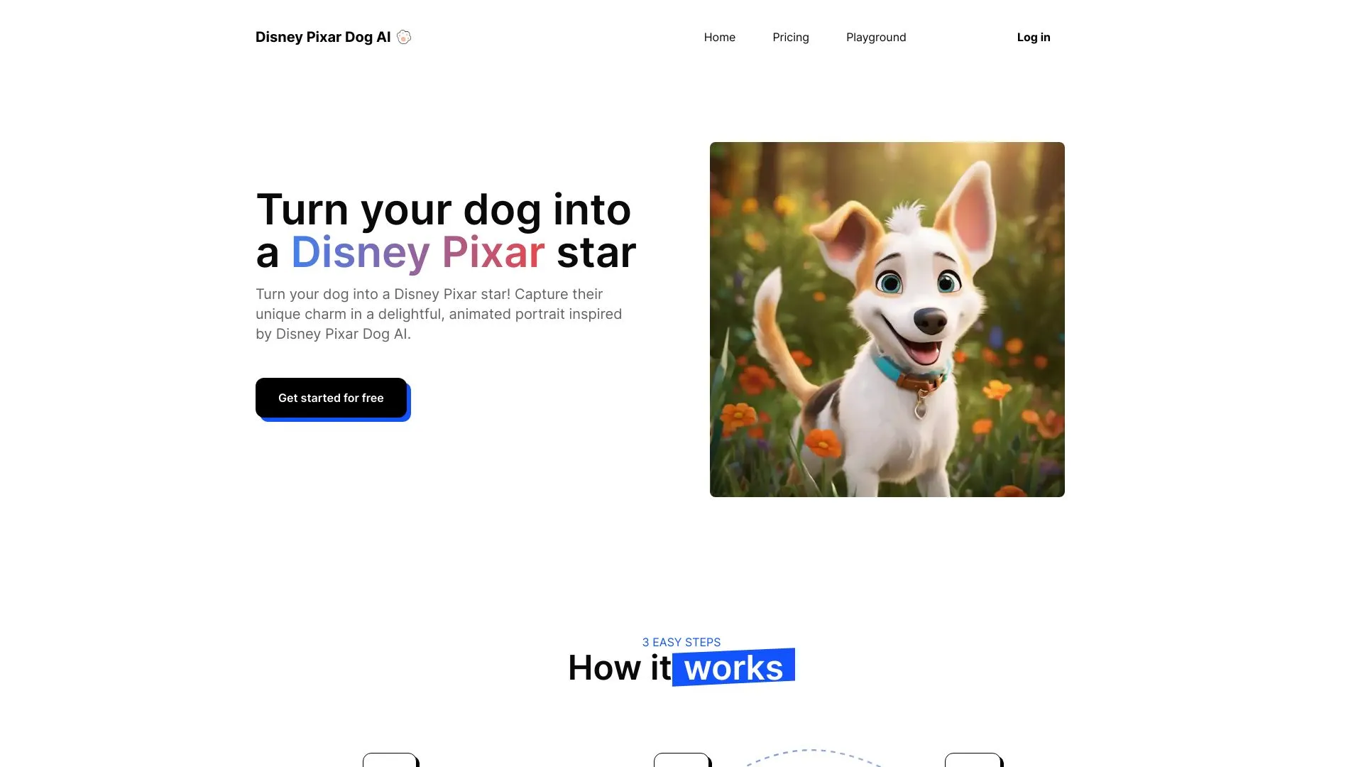 Transform Your Pet with Disney Pixar Dog AI – Unique Animations | Creati.ai