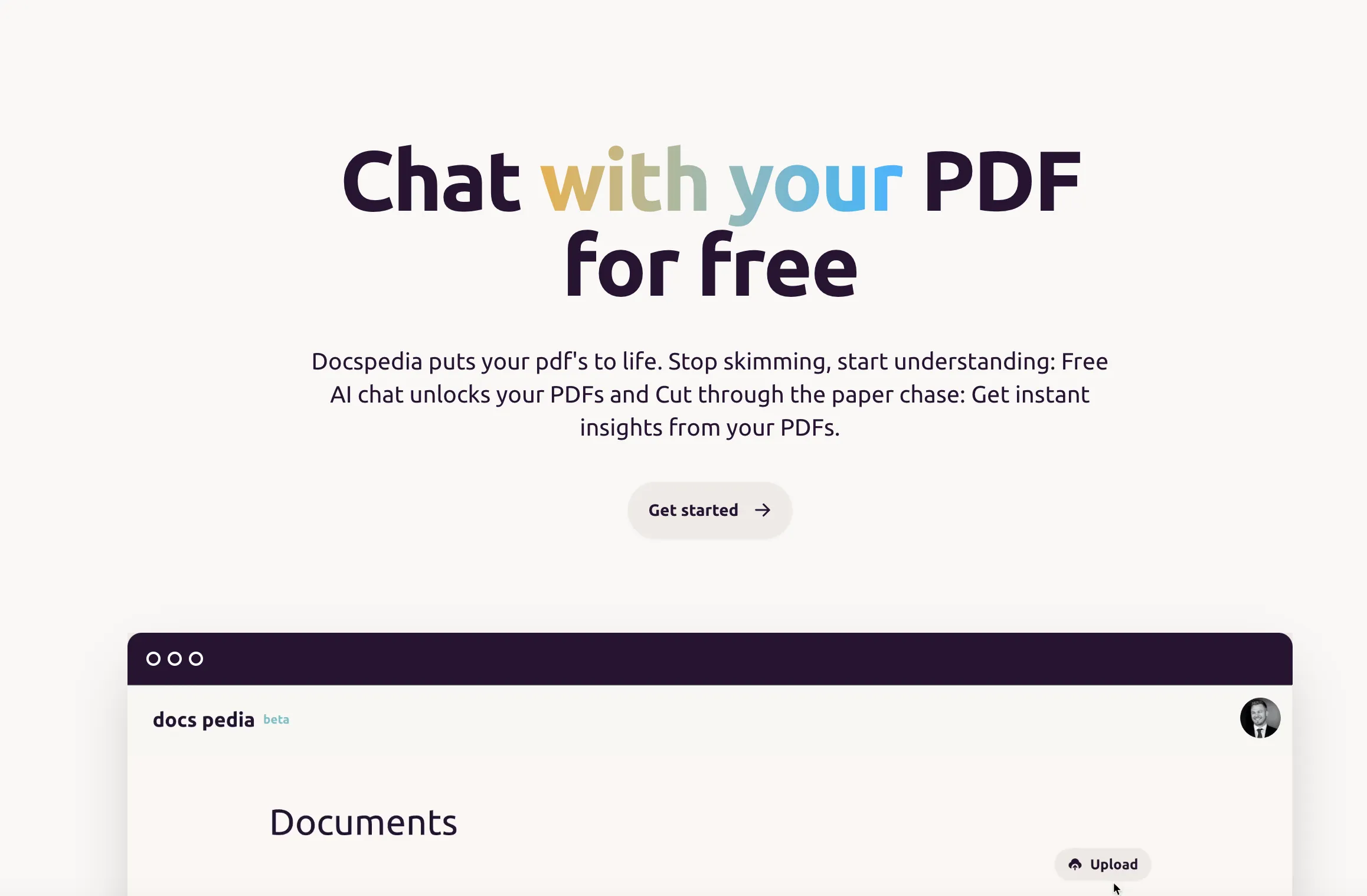 DocsPedia: AI-Powered PDF Conversations | Creati.ai