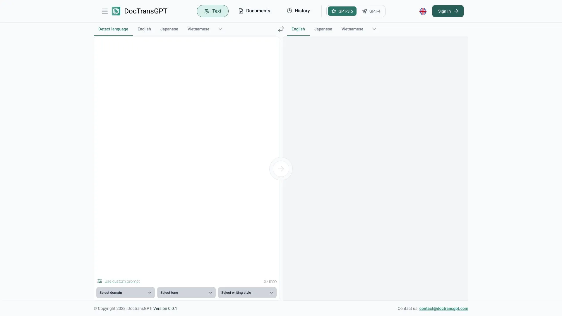 DocTransGPT - Professional AI-Powered Translation Tool | Creati.ai
