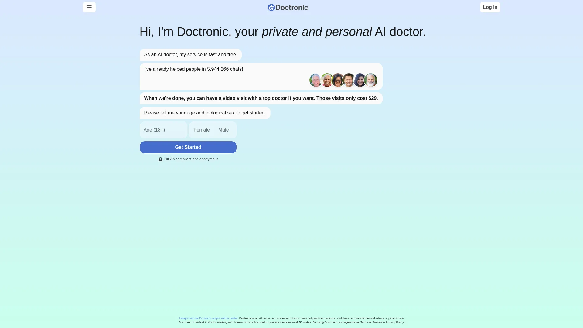 Doctronic: Your Trusted AI Doctor for Fast Health Insights | Creati.ai