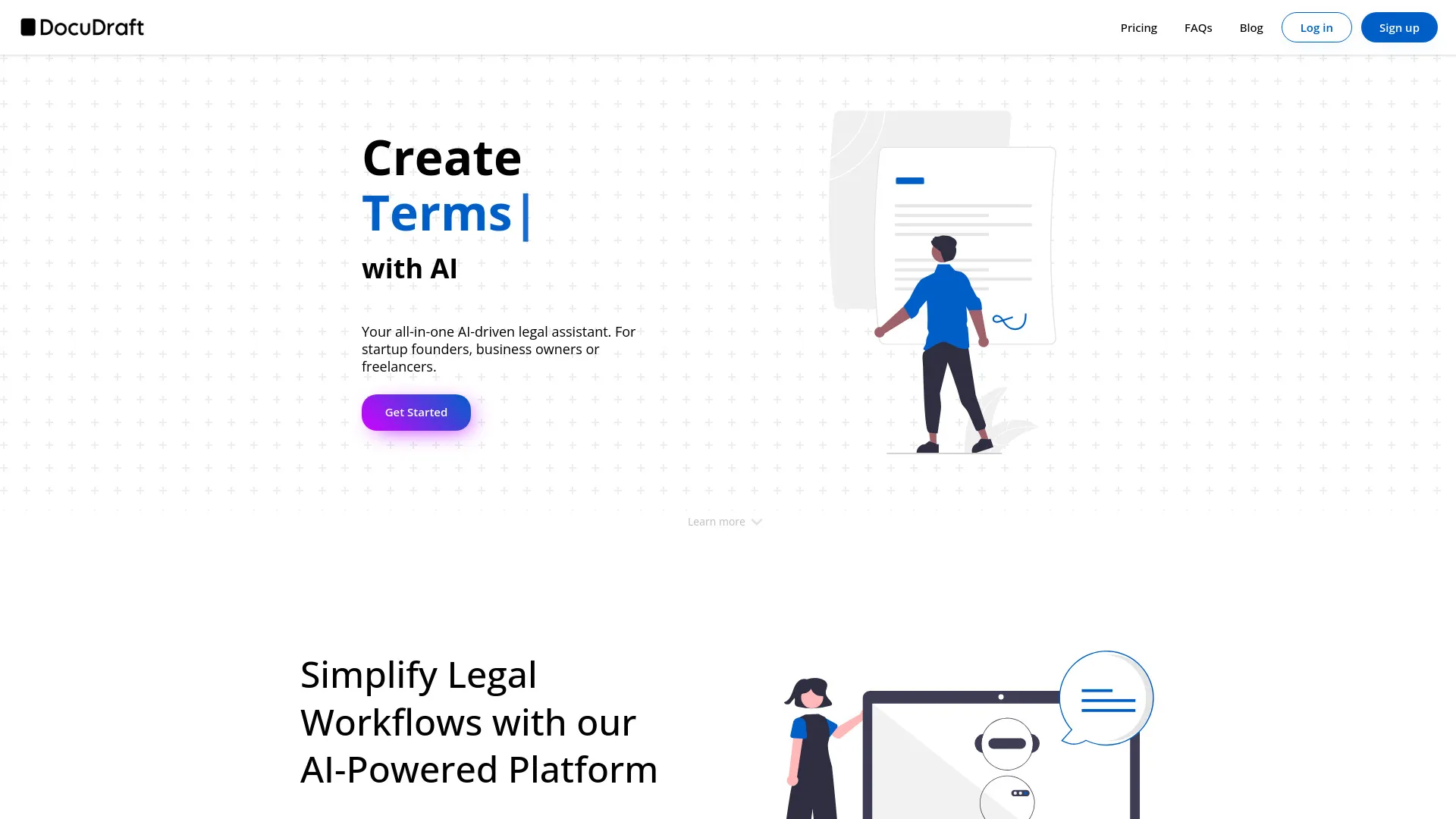 DocuDraft: AI-Powered Legal Document Generator | Creati.ai