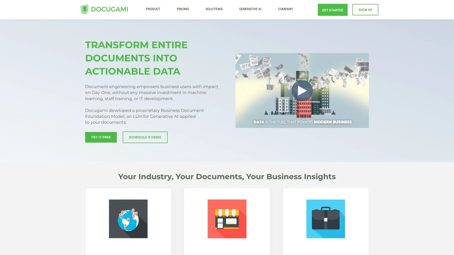 AI-Powered Data Extraction & Document Management | Docugami | Creati.ai