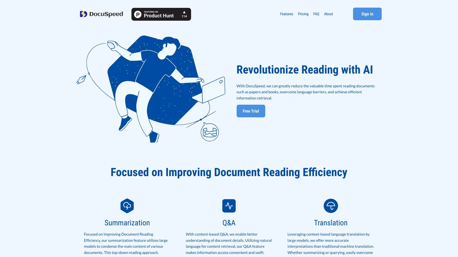 DocuSpeed: AI Tool for Efficient Document Reading | Creati.ai