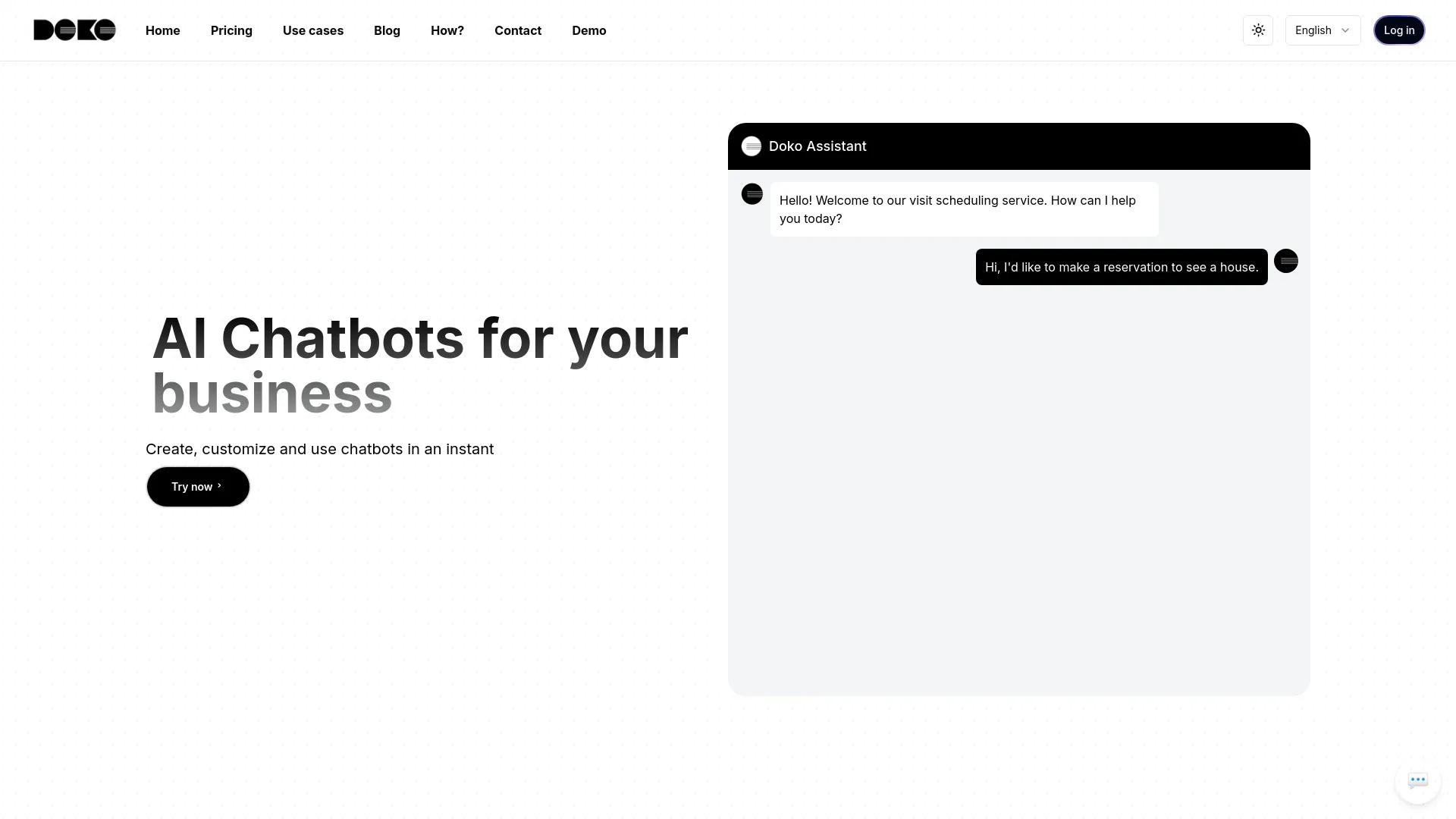 Doko AI: Build Custom Chatbots in Minutes | Creati.ai
