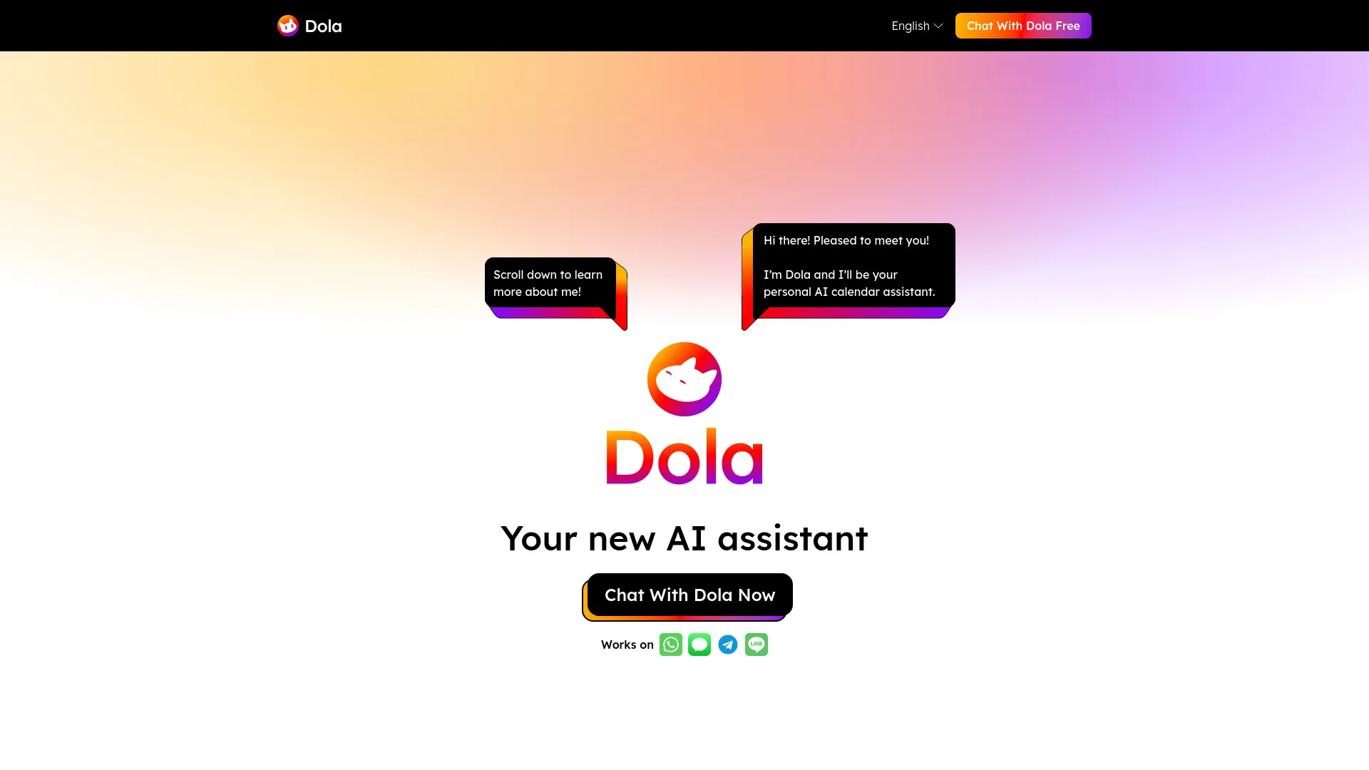 Dola: Tu asistente de calendario AI para una programación sin esfuerzo ...