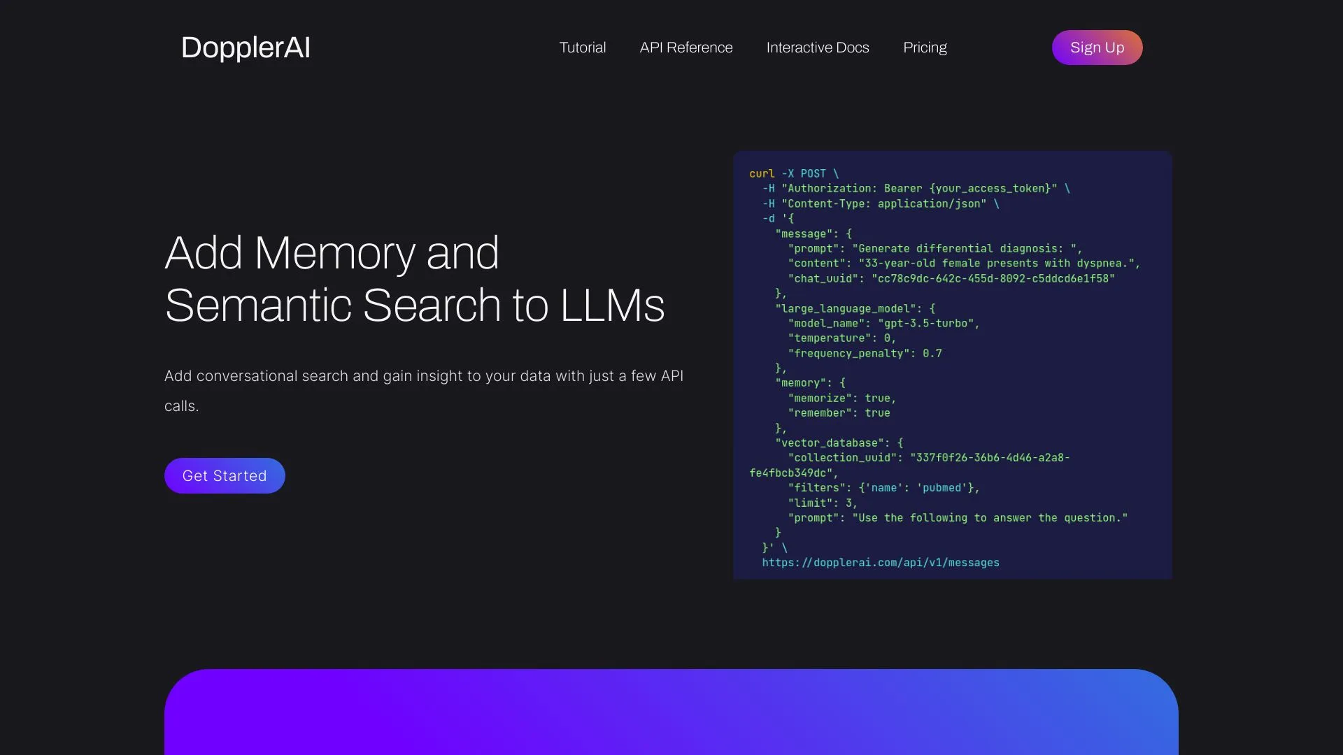 DopplerAI: LLM Applications with Memory & Vector Search | Creati.ai