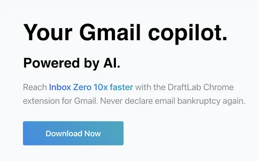 DraftLab: AI-Powered Email Assistant for Gmail | Creati.ai