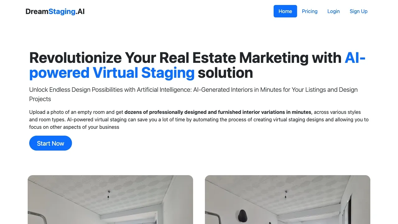 DreamStaging.AI - AI-Powered Virtual Staging Solutions | Creati.ai
