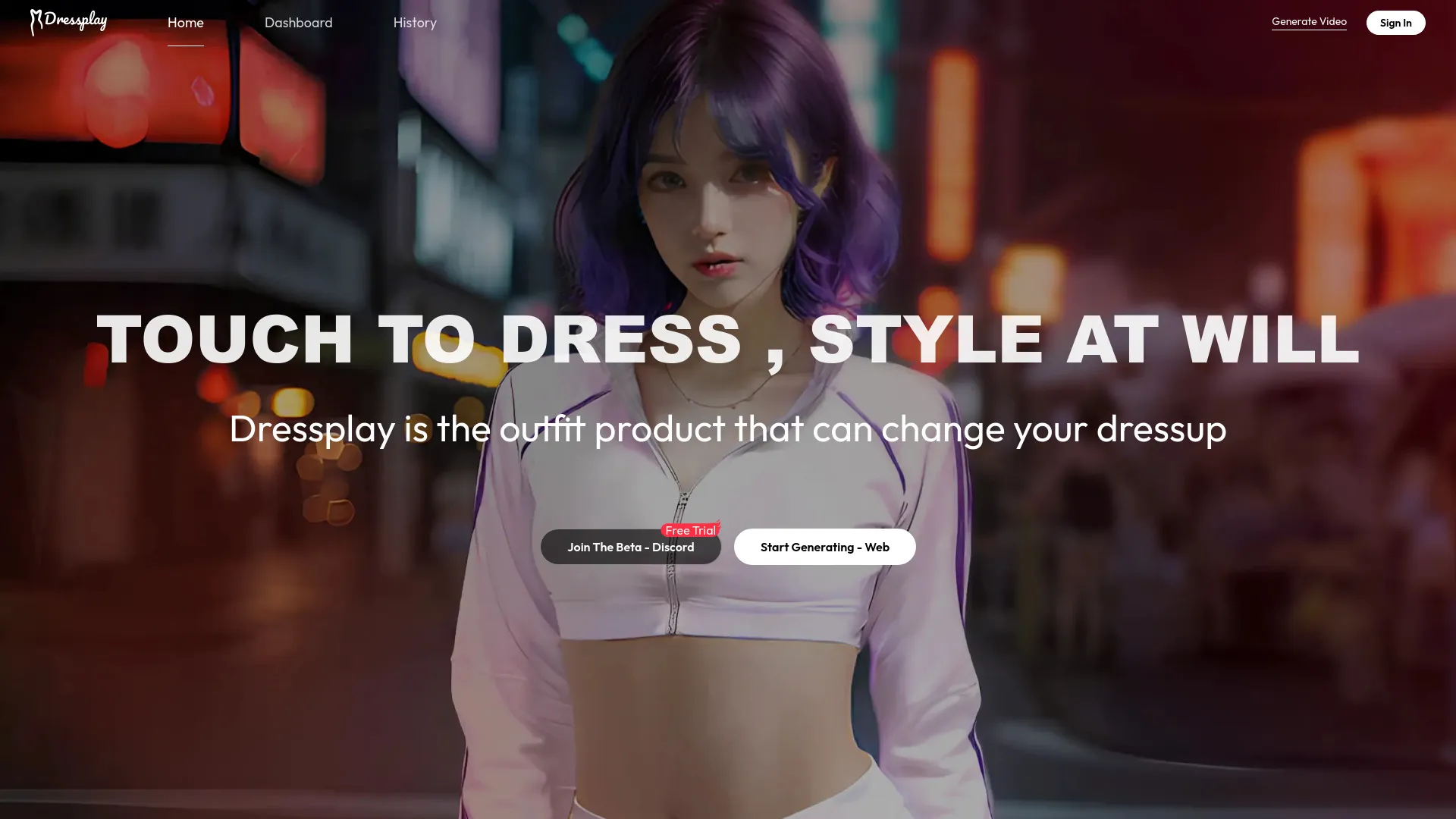 Dressplay: AI-Powered Virtual Dressing Room | Creati.ai