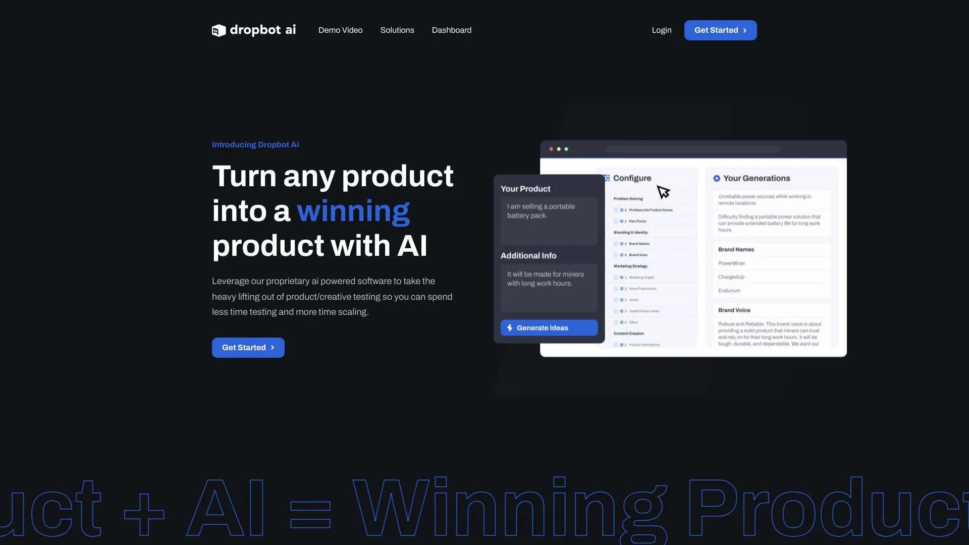 Dropbot AI - AI-Powered Dropshipping Optimizer | Creati.ai