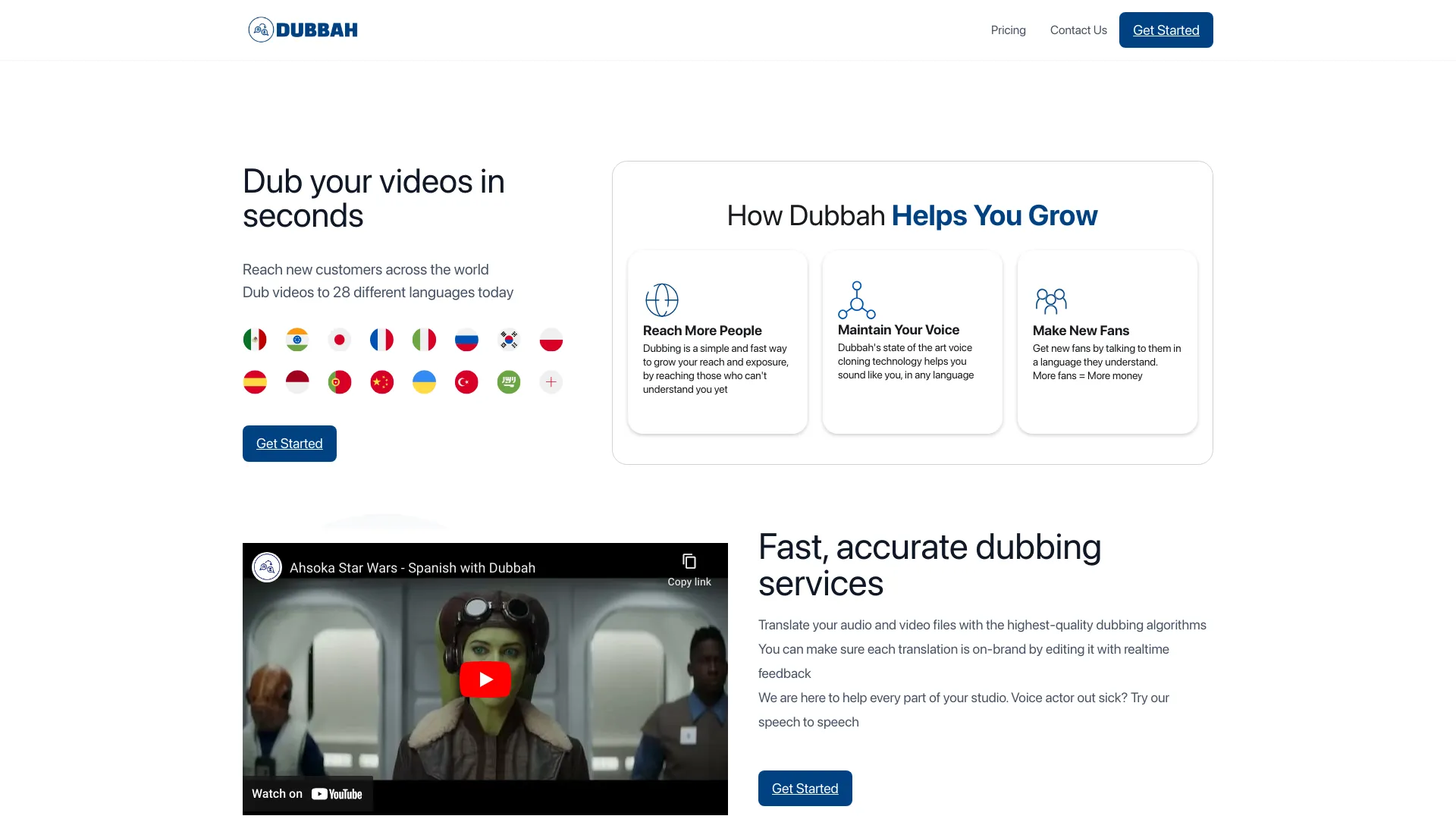 Dubbah - AI Video Translation & Dubbing | Creati.ai