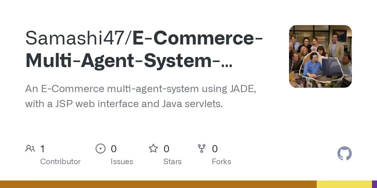 E-Commerce Multi-Agent System on JADE – GitHub Demo | Creati.ai
