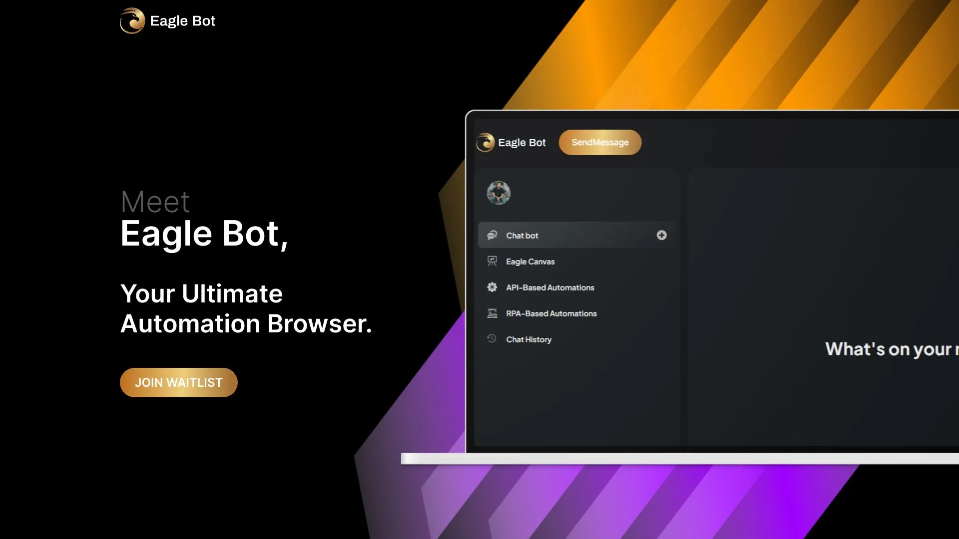 EagleBot: Plataforma Avanzada de Automatización de IA | Creati.ai