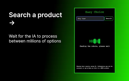 Easy Choice - AI-Powered Product Recommendations | Creati.ai