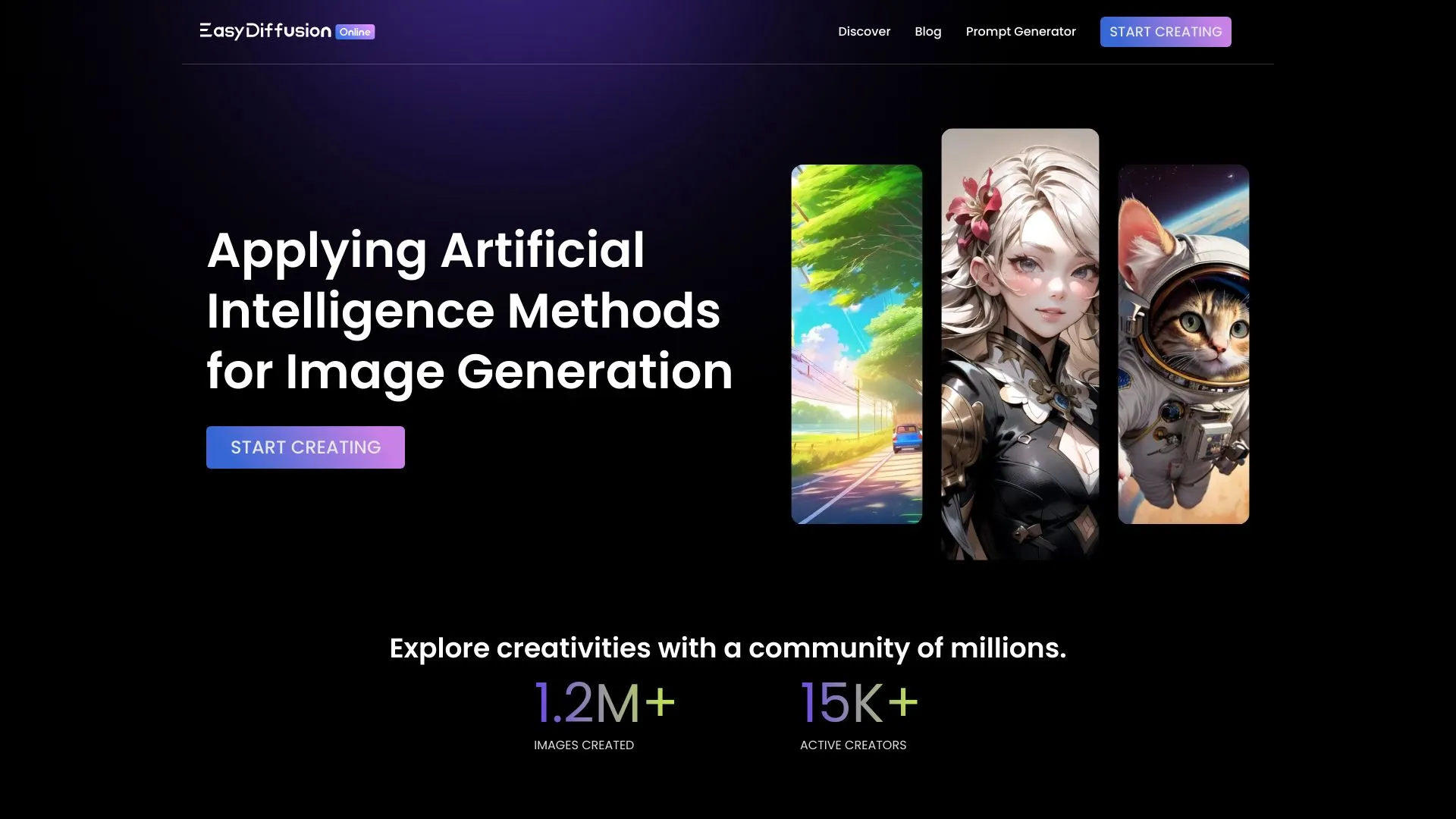 Easy Diffusion: AI Art Software for Creative Minds | Creati.ai