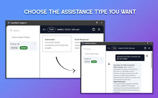 EasyNext Support - AI-Powered Customer Support for Zendesk | Creati.ai