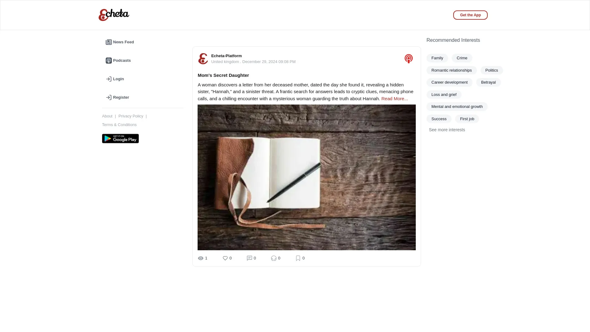 Echeta: Share Stories, Connect Through Podcasts | Creati.ai