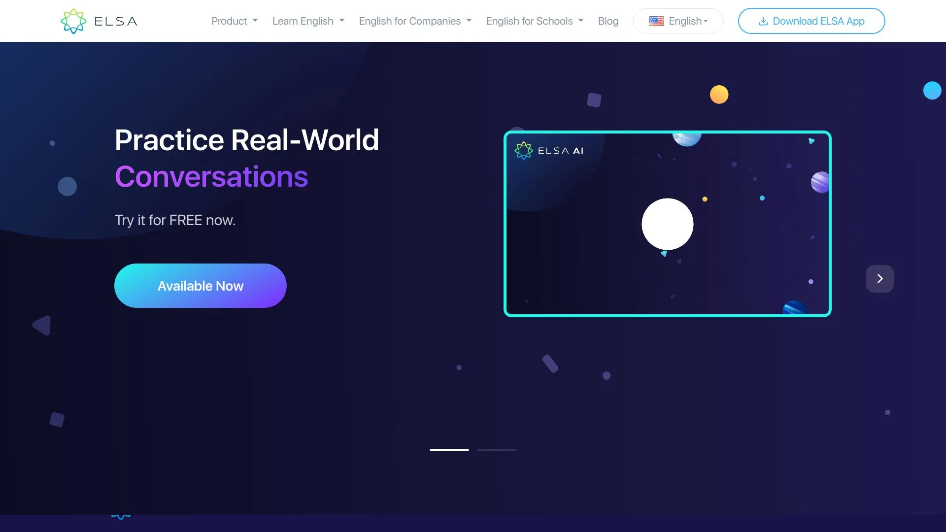 ELSA Speak - Tu Entrenador de Habla en Inglés Impulsado por IA | Creati.ai