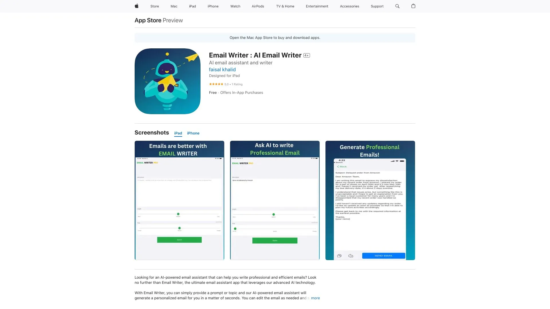 Email Writer - AI-Powered Email Generation | Creati.ai