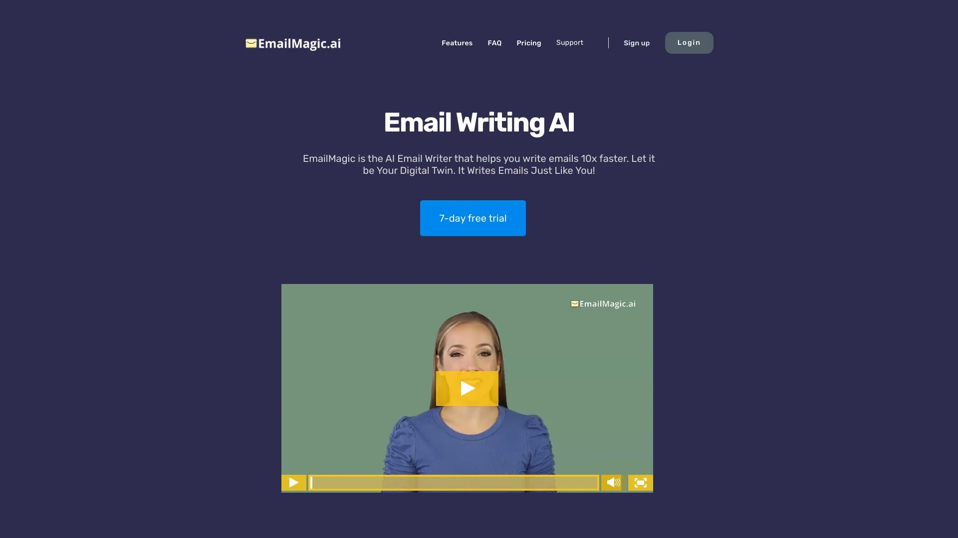 EmailMagic AI: Accelerate Email Writing with AI | Creati.ai