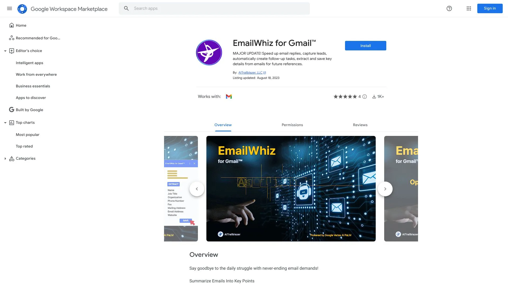 Optimize Your Gmail with EmailWhiz - Boost Productivity | Creati.ai