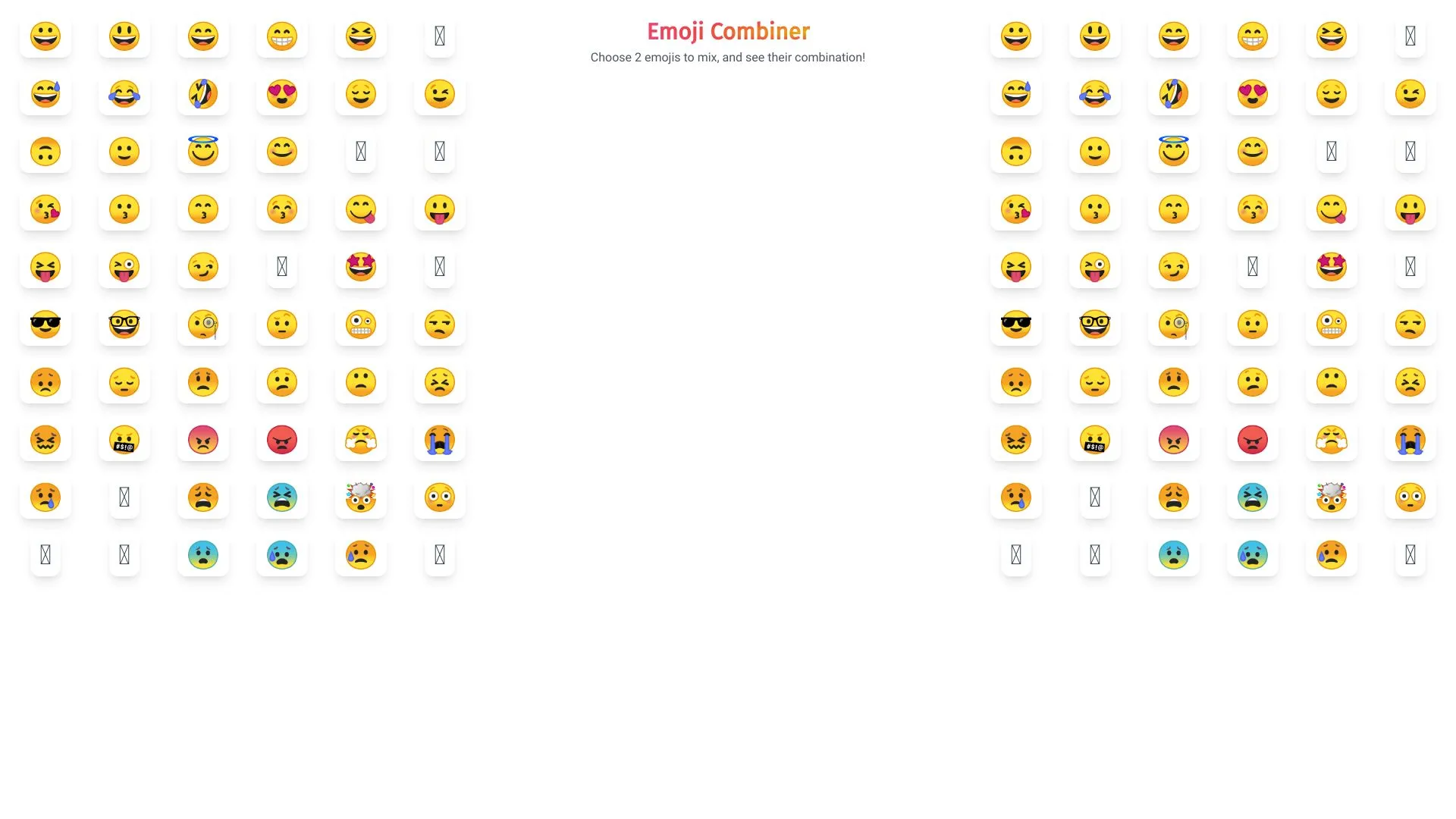 Emoji Combiner: Free Online Emoji Combination Tool | Creati.ai