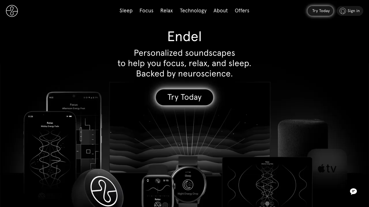 Endel - Personalized Soundscapes for Focus, Relaxation, and Sleep ...