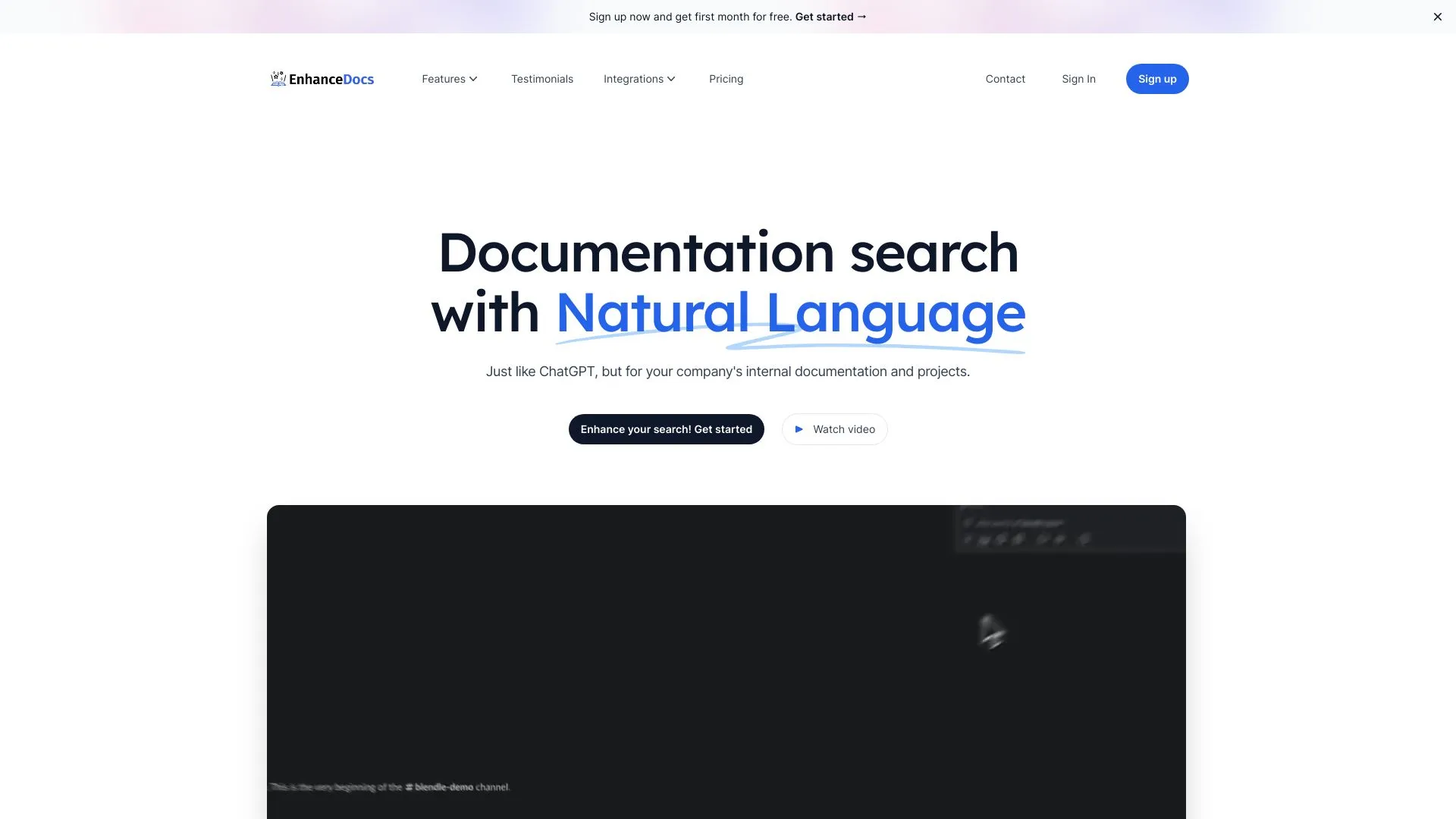 EnhanceDocs: AI-Powered Documentation Search | Creati.ai
