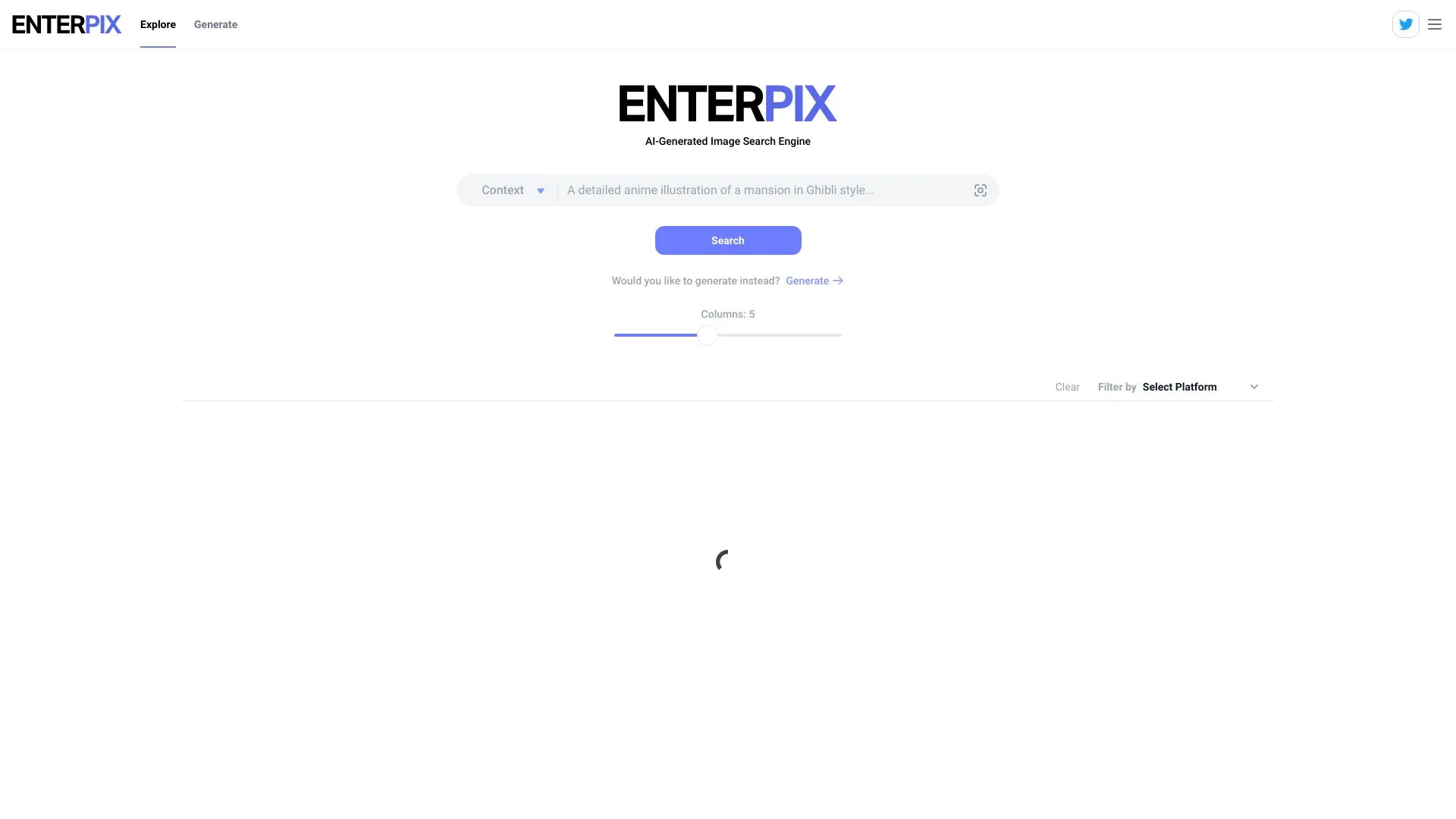 Enterpix - AI Art Search Engine | Creati.ai