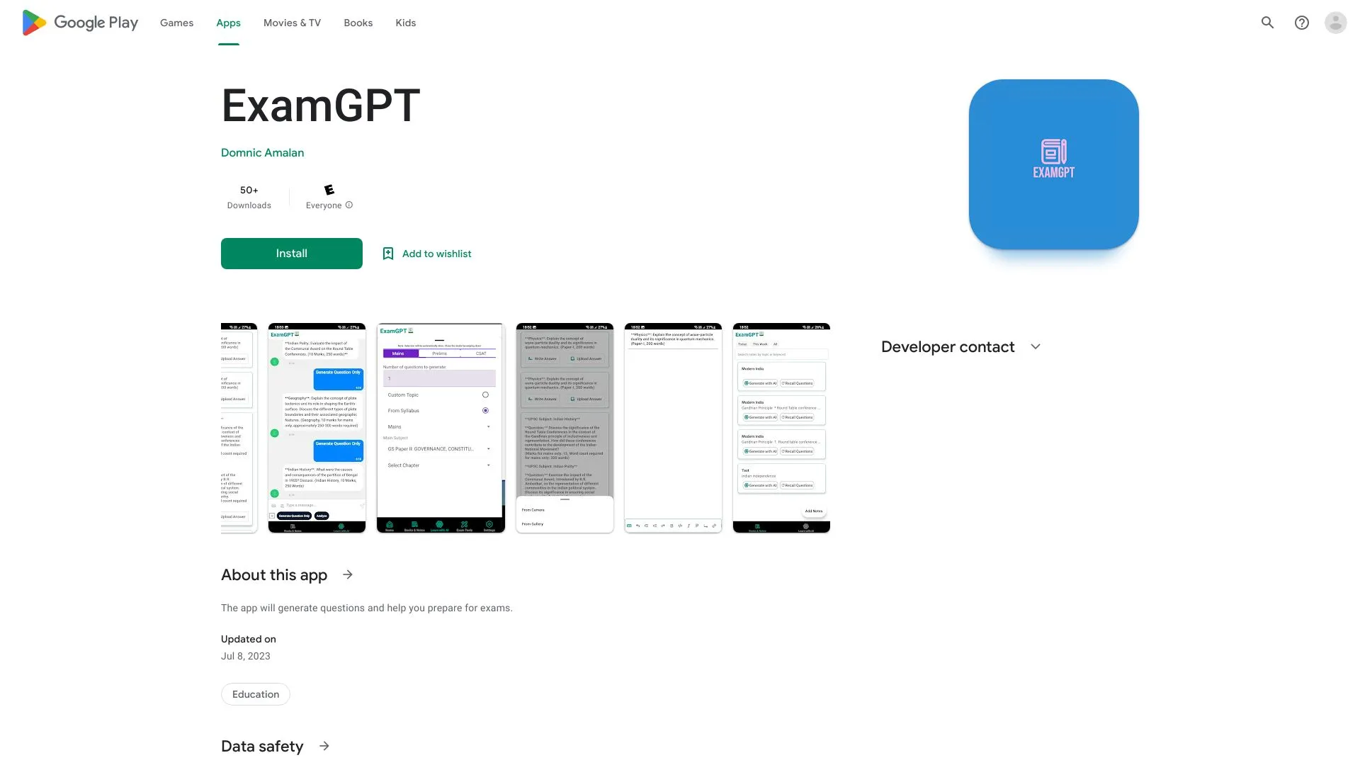ExamGPT: Your Ultimate Study Companion for Effective Exam Prep | Creati.ai