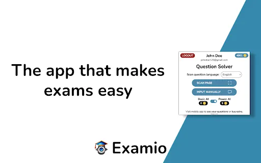 Examio - AI-Powered Study Assistant for Efficient Learning | Creati.ai
