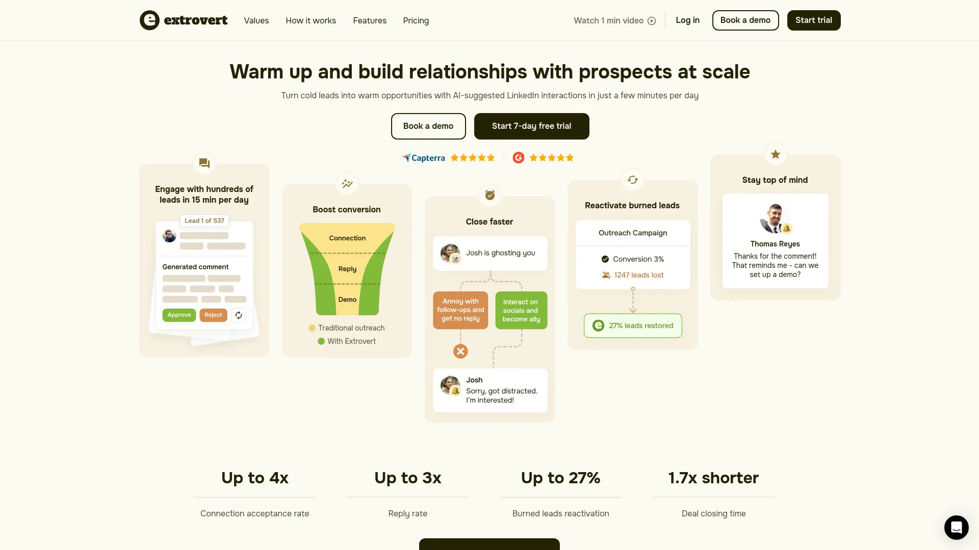 Extrovert: AI-Driven LinkedIn Engagement Tool | Creati.ai