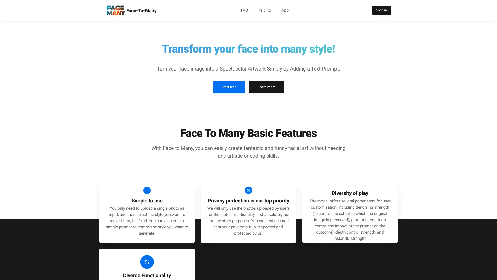 Face To Many: Transforma tu rostro en estilos digitales de forma ...
