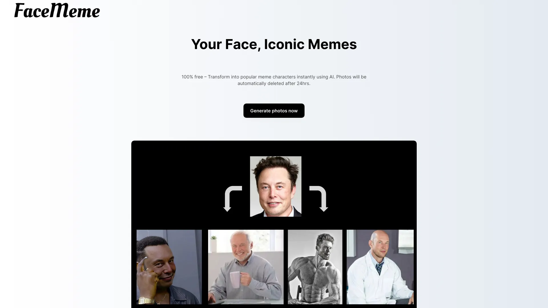 FaceMeme: Transform Your Face into Hilarious Memes | Creati.ai