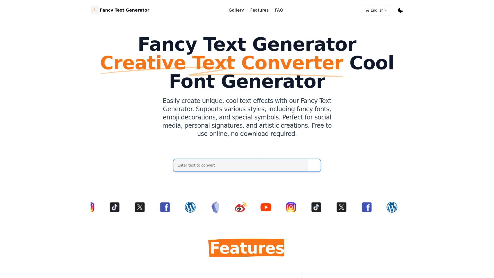 Unique Cool Text Creator - Fancy Text Generator | Creati.ai