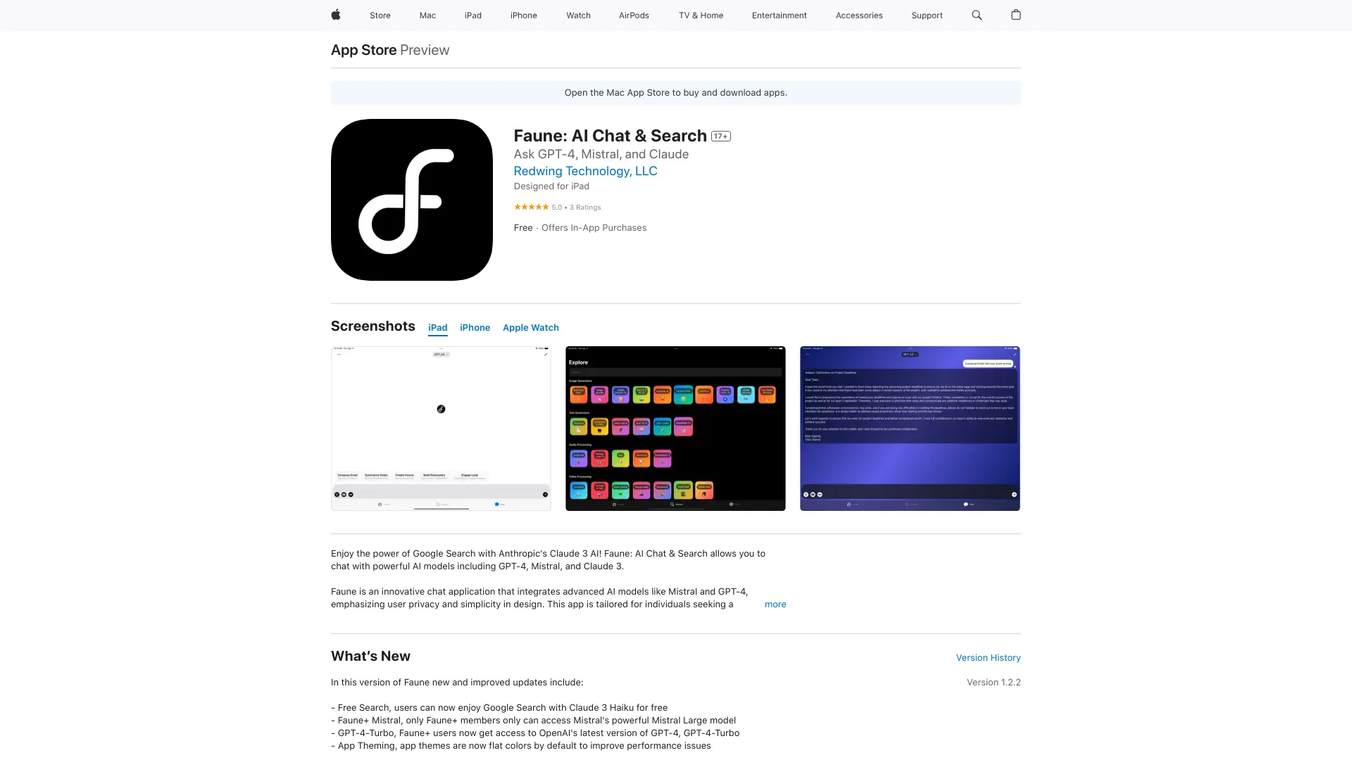 Faune: Innovative AI Chat and Search App | Creati.ai