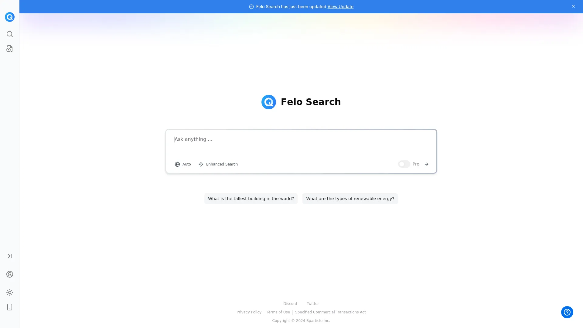 Felo AI: Mehrsprachige Suchmaschine für globale Kenntnisse | Creati.ai