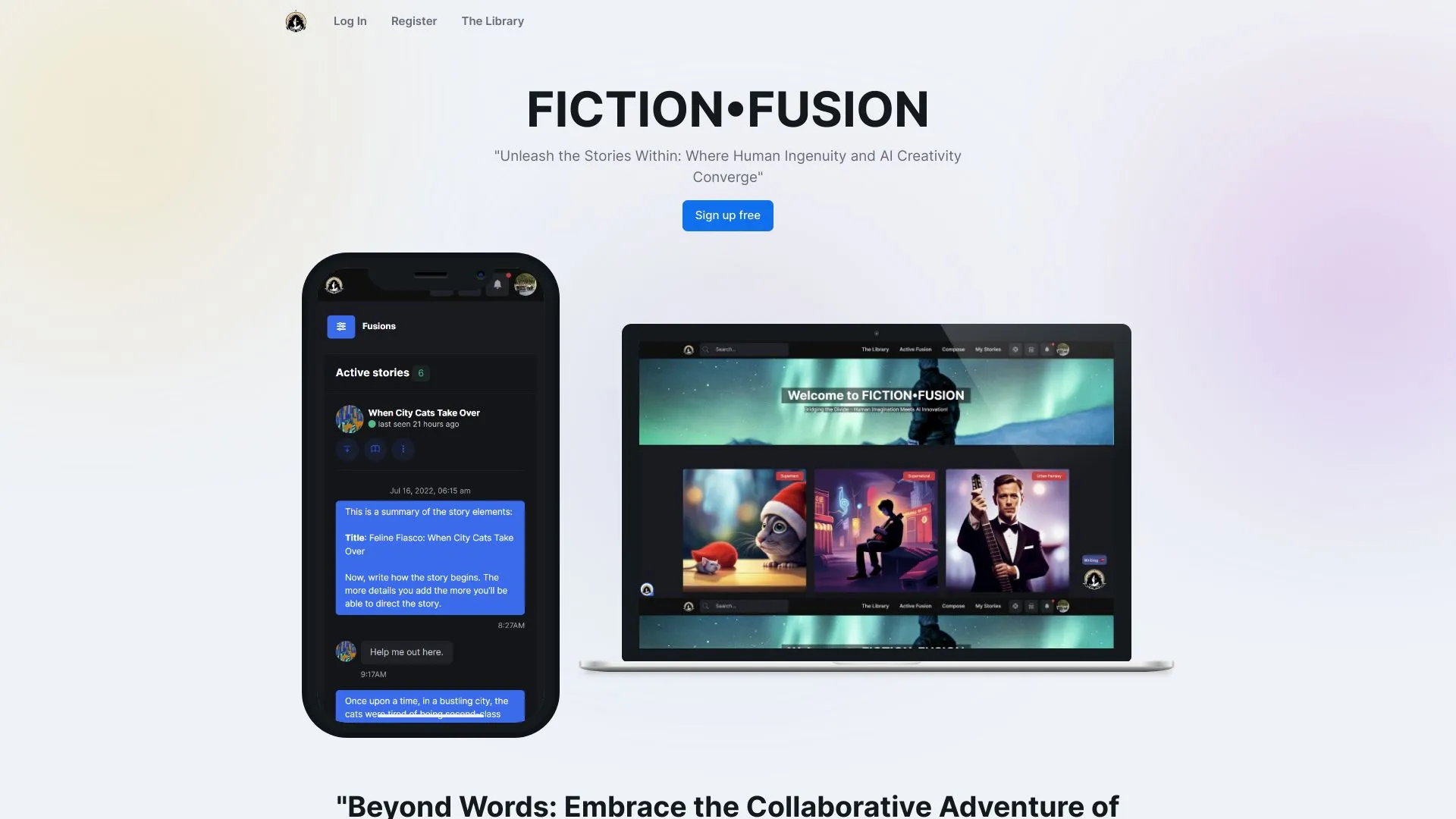 Fiction Fusion - Merging Creativity and AI for Storytelling | Creati.ai