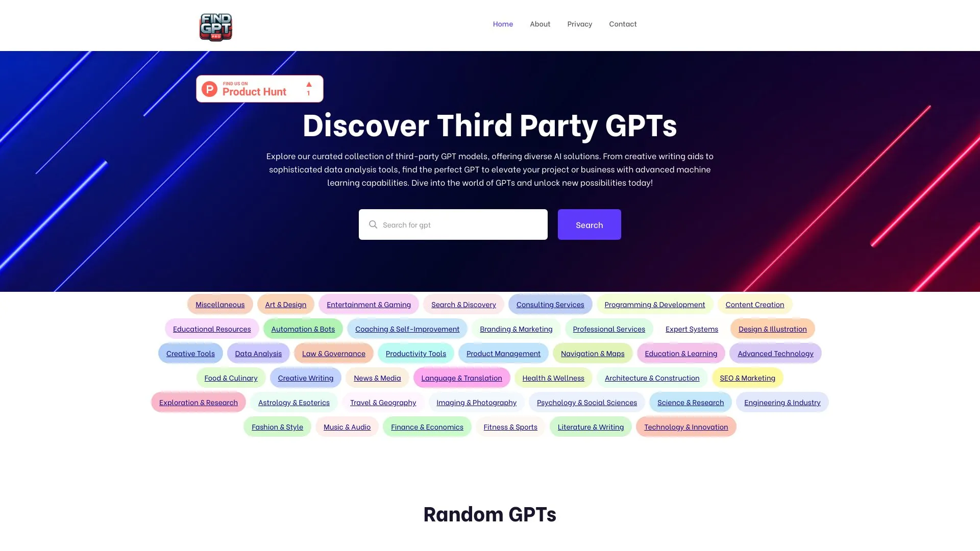 FindGPTPro: Curated Third-Party GPT Models & Diverse AI Solutions ...