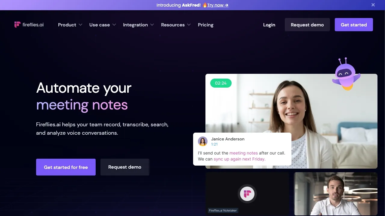 Fireflies Ai Ai Notetaker For Meetings Creati Ai
