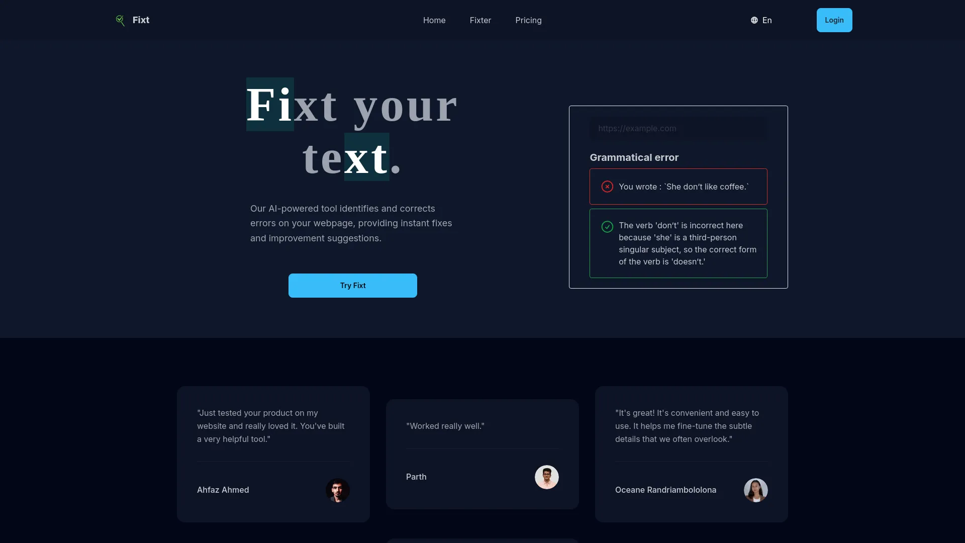 Mejore el contenido de su sitio web con Fixt - Herramienta de ...